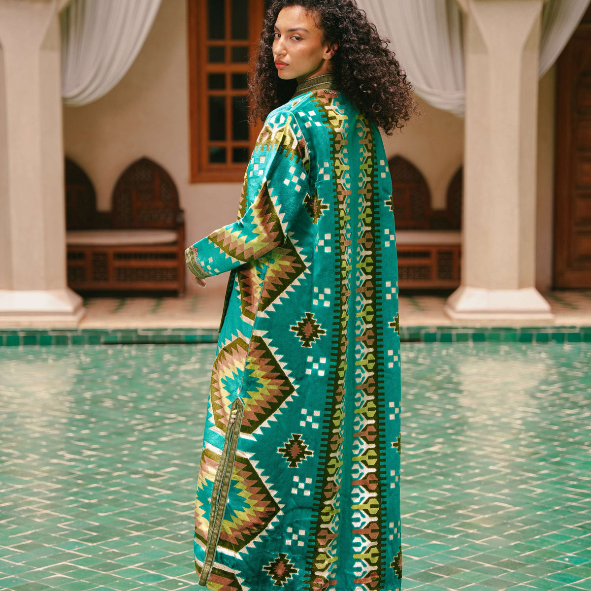 Oasis Blue Desert Duster – WanderLusty Woman